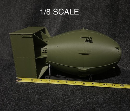 Jumbo 1/8 Scale “Fat Man” Atom Bomb Nuke Model, 14 Inches | eBay