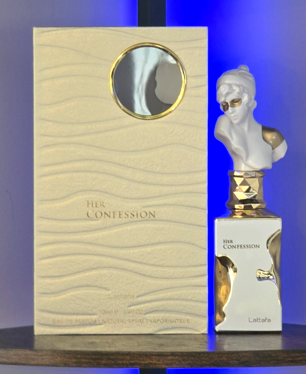 Lattafa Her Confession 3.4oz EDP Spray For Women NIB(No Cellophane ...