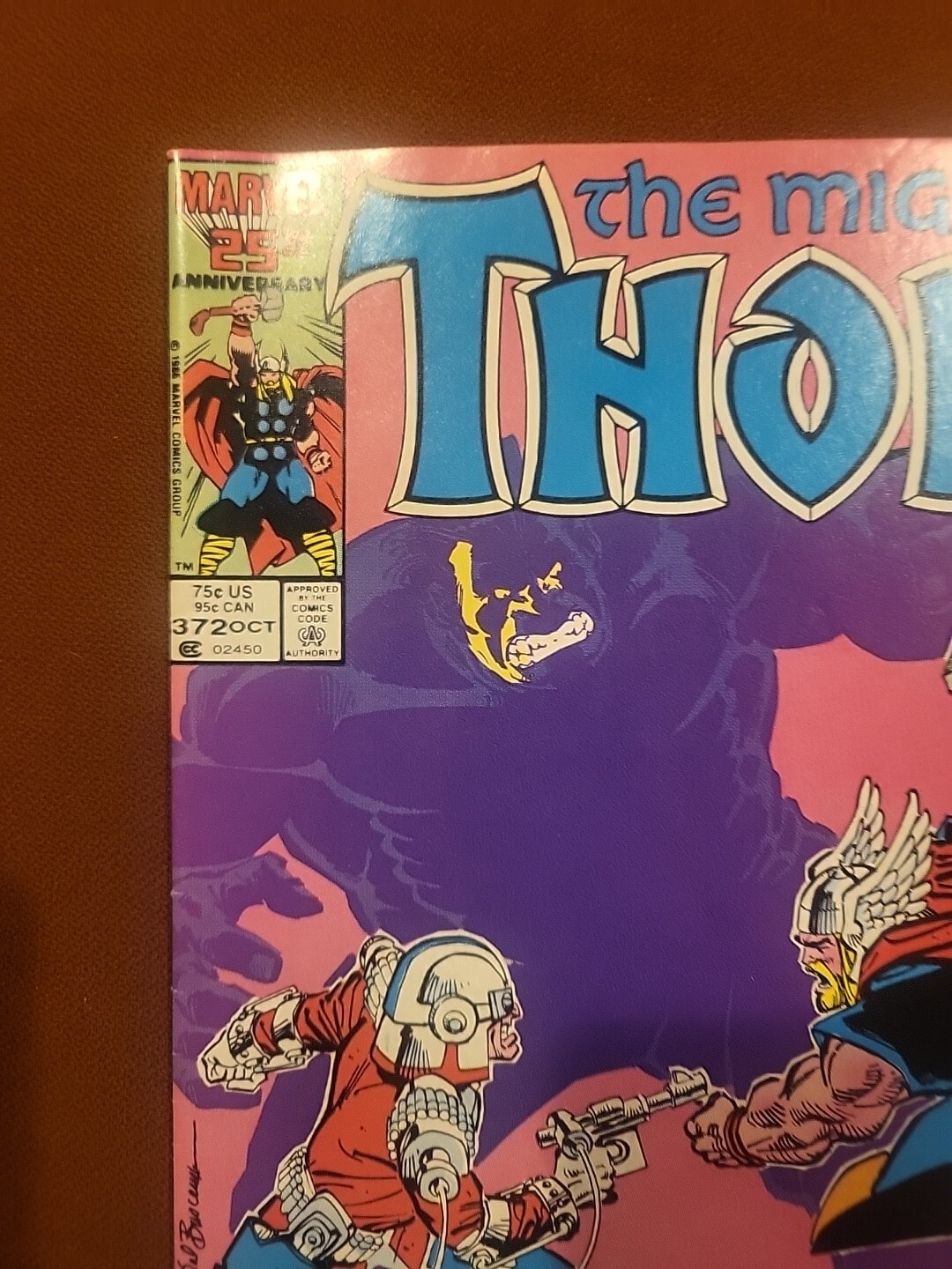 Mighty Thor 372 NEWSSTAND 1986 1st Time Variance Authority Disney+ Loki ...