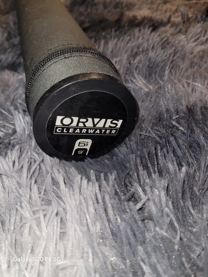 Fly Fishing * ORVIS Rod Case * Clearwater Rod Tube * 6WT * 9' * CASE ...