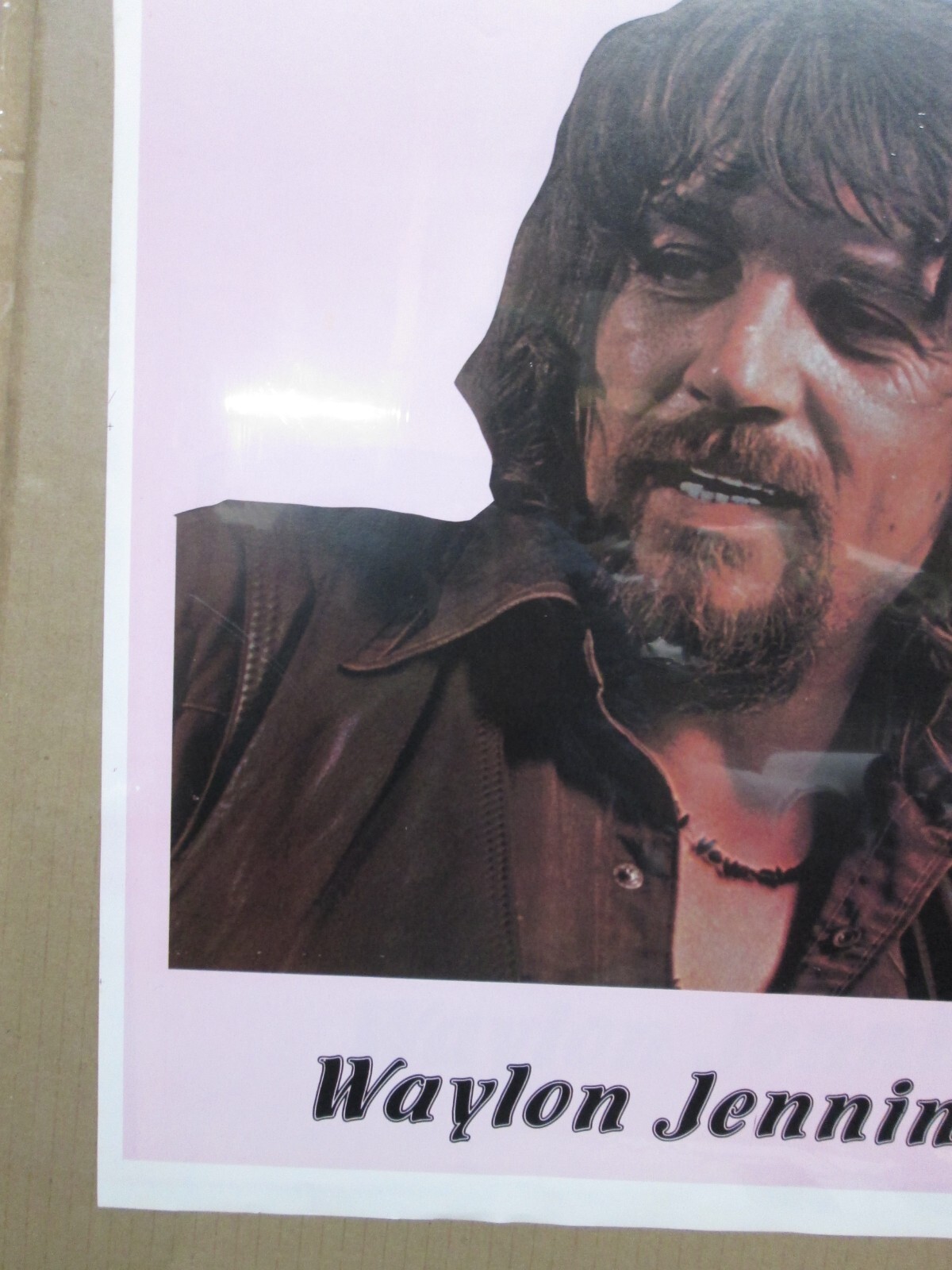 vintage 1970's Waylon Jennings poster country singer 18610 | eBay