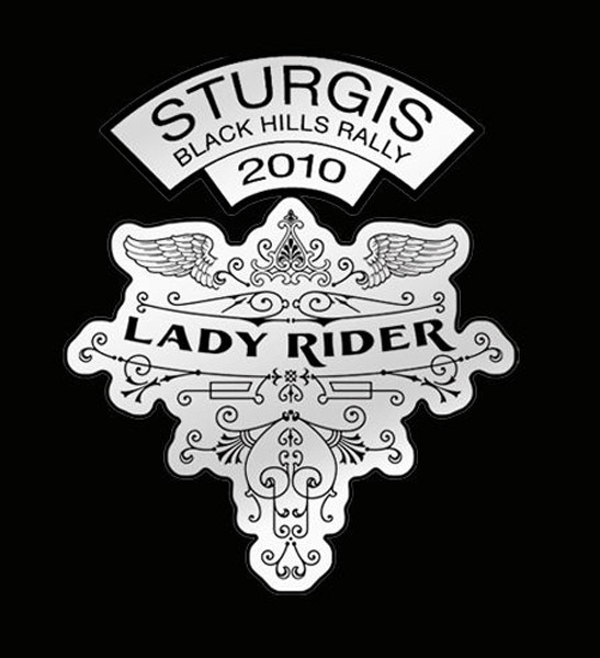 STURGIS BIKER RALLY 2010 LADY RIDER PIN | eBay