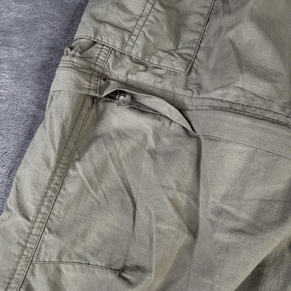 Columbia Omni-Shade Pants Mens 36x32 Khaki Convertible Zip Off Outdoor ...