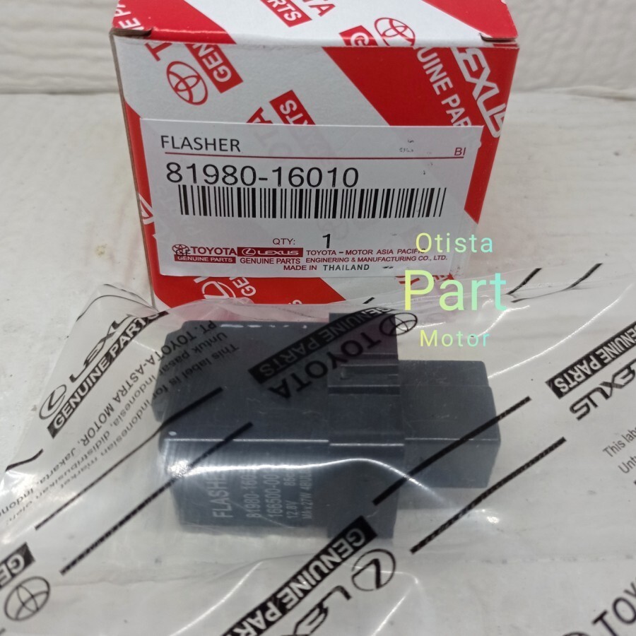 8198016010 Genuine Toyota Flasher ASSY Turn Signal 81980-16010 for sale ...