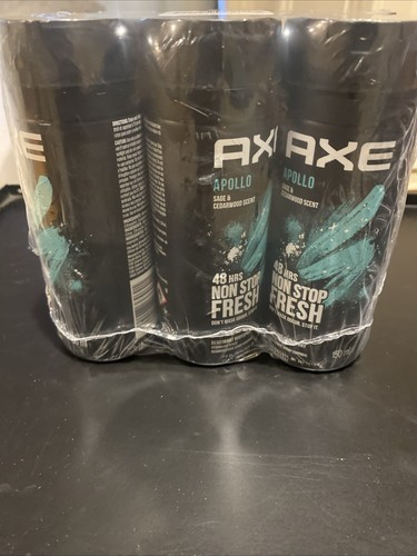 AXE 48-Hour Fresh Deodorant Body Spray Fragrance for Men 150ml -6 Pack ...