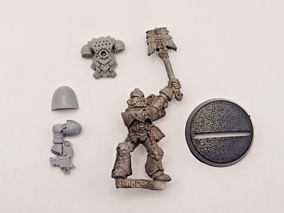 Warhammer 40k Space Marines Chaplain - Metal OOP 2nd Edition Oldhammer ...