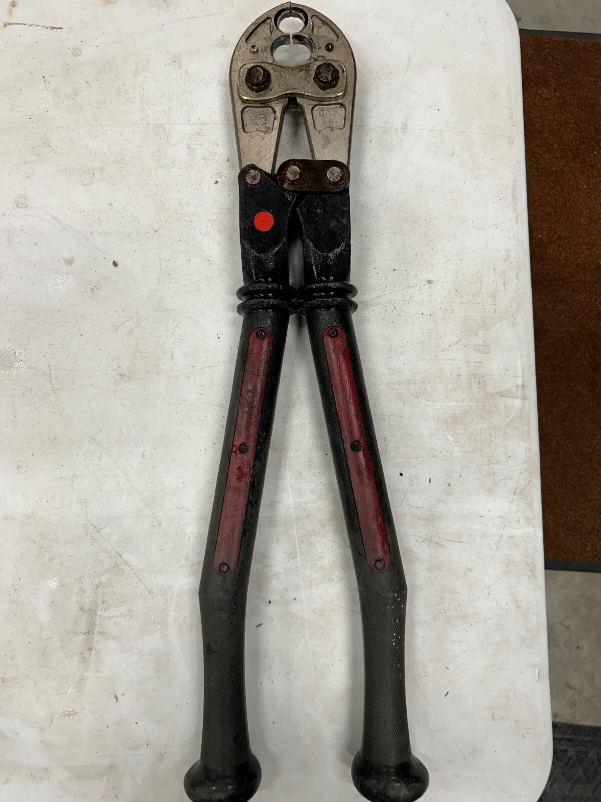 Burndy MD7-8 Hytool Posi-Press Hand-Operated Crimper 781810010907 | eBay