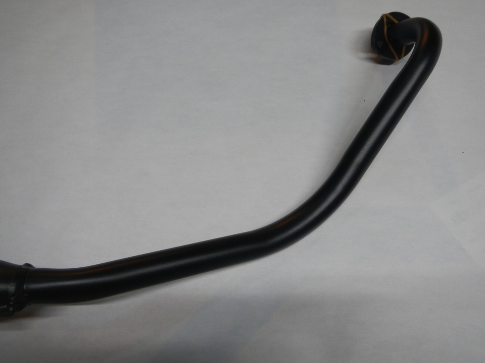 New Black HPR SL70 Exhaust Muffler Pipe XL70 1971-1973 SL 70 1974-1976 ...