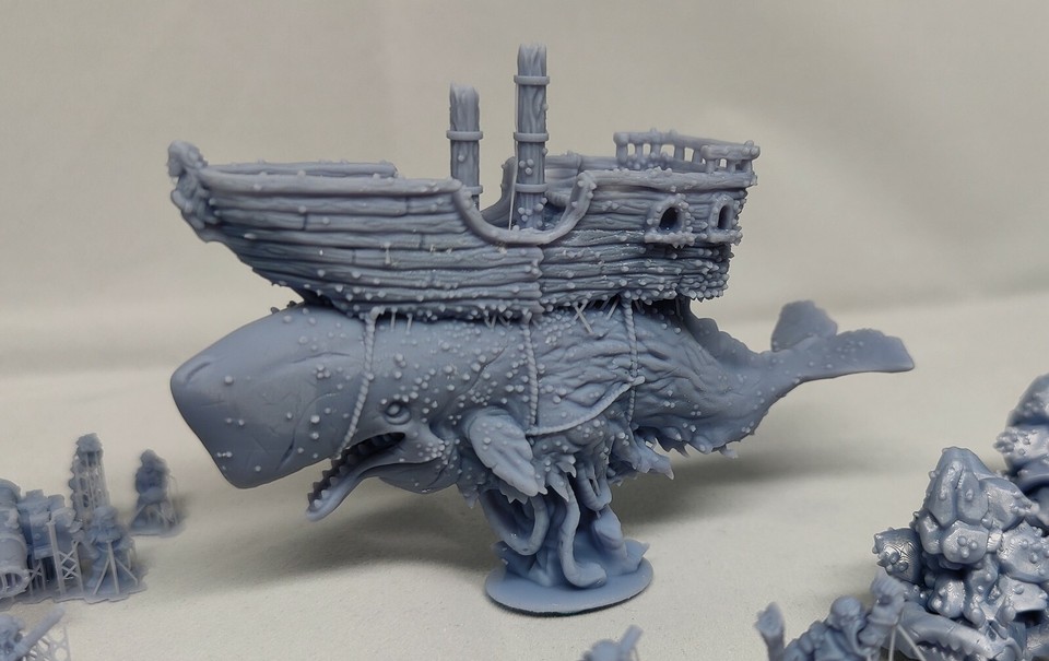 Undead Leviathan -10mm Detailed Miniatures oldhammer warmaster kings of ...