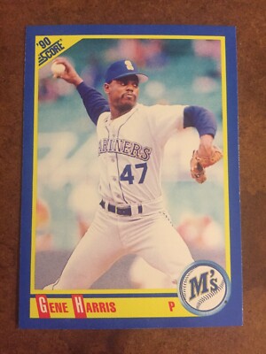 Gene Harris 548 Score 1990 MLB Baseball Trading Card | eBay