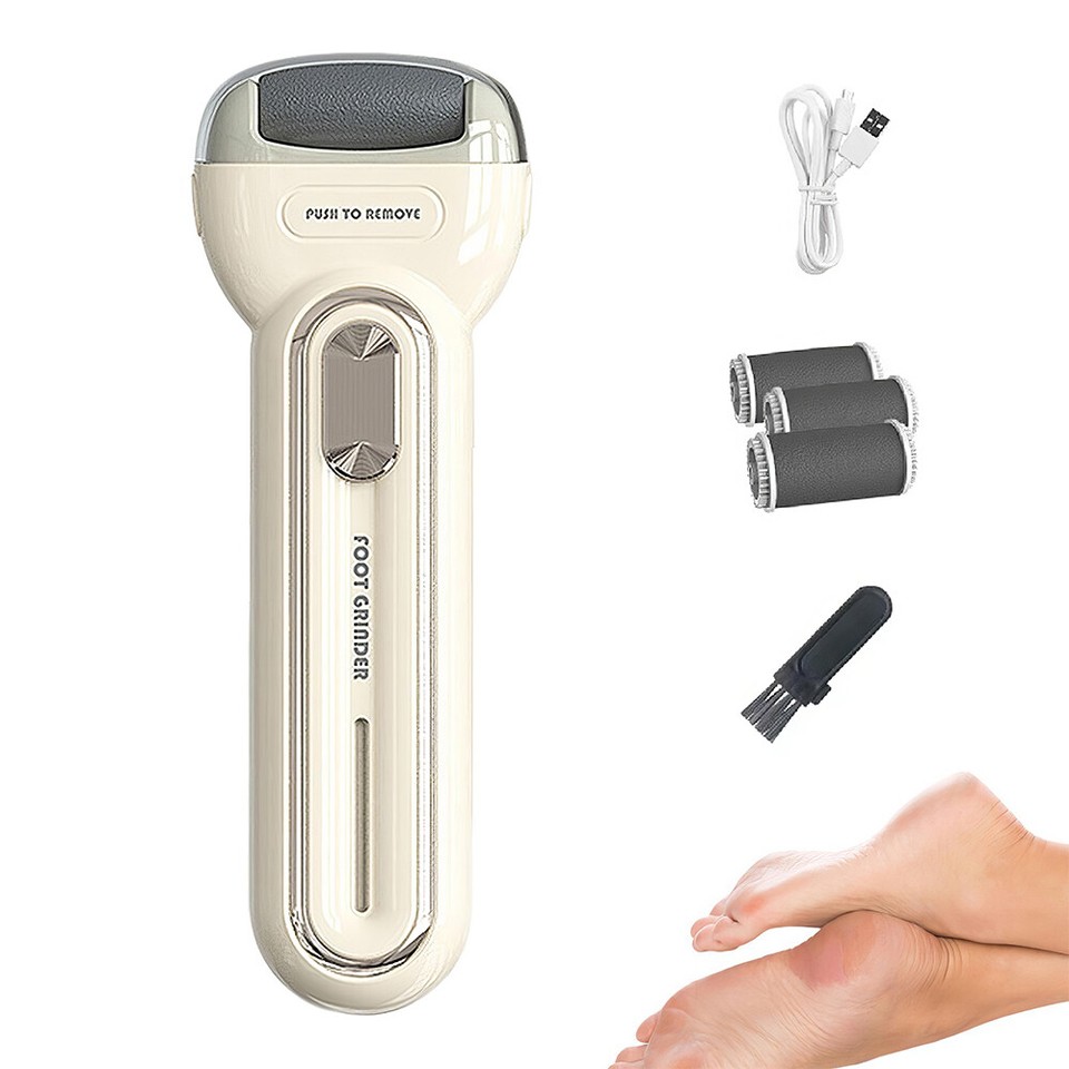 Rechargeable USB Electric Callus Foot Feet Rough Sander Dead Skin ...