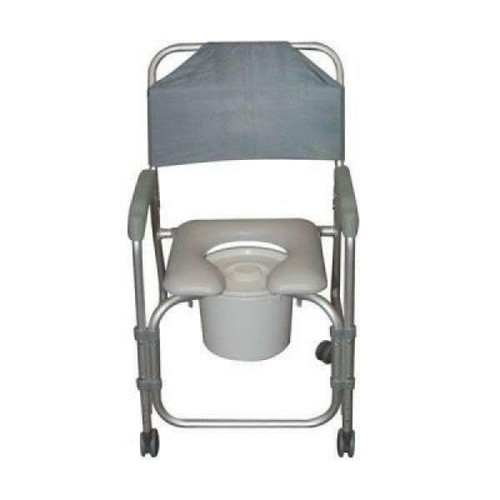 Drive Portable Shower Chair Commode w Casters Lightweight Medical ...