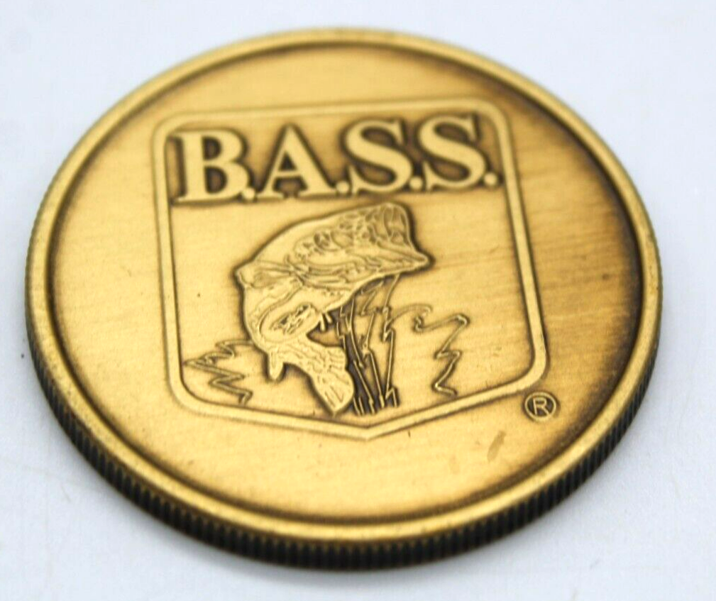 B.A.S.S. "THE DUEL" COLLECTOR'S SERIES COIN 1 1/2" Bass Fishing ...