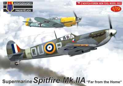 1/72 WW2 Fighter : Supermarine Spitfire Mk.IIa [RAF] #0304 : KP MODEL ...