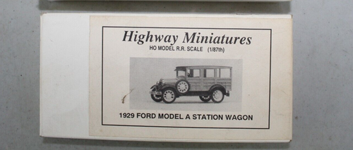 Jordan Highway Miniatures HO 1929 Ford Station Wagon #360-217 JB | eBay