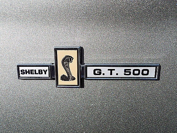 1967 67 FORD MUSTANG SHELBY GT500 COBRA ELEANOR TRUNK GRILLE EMBLEM w ...