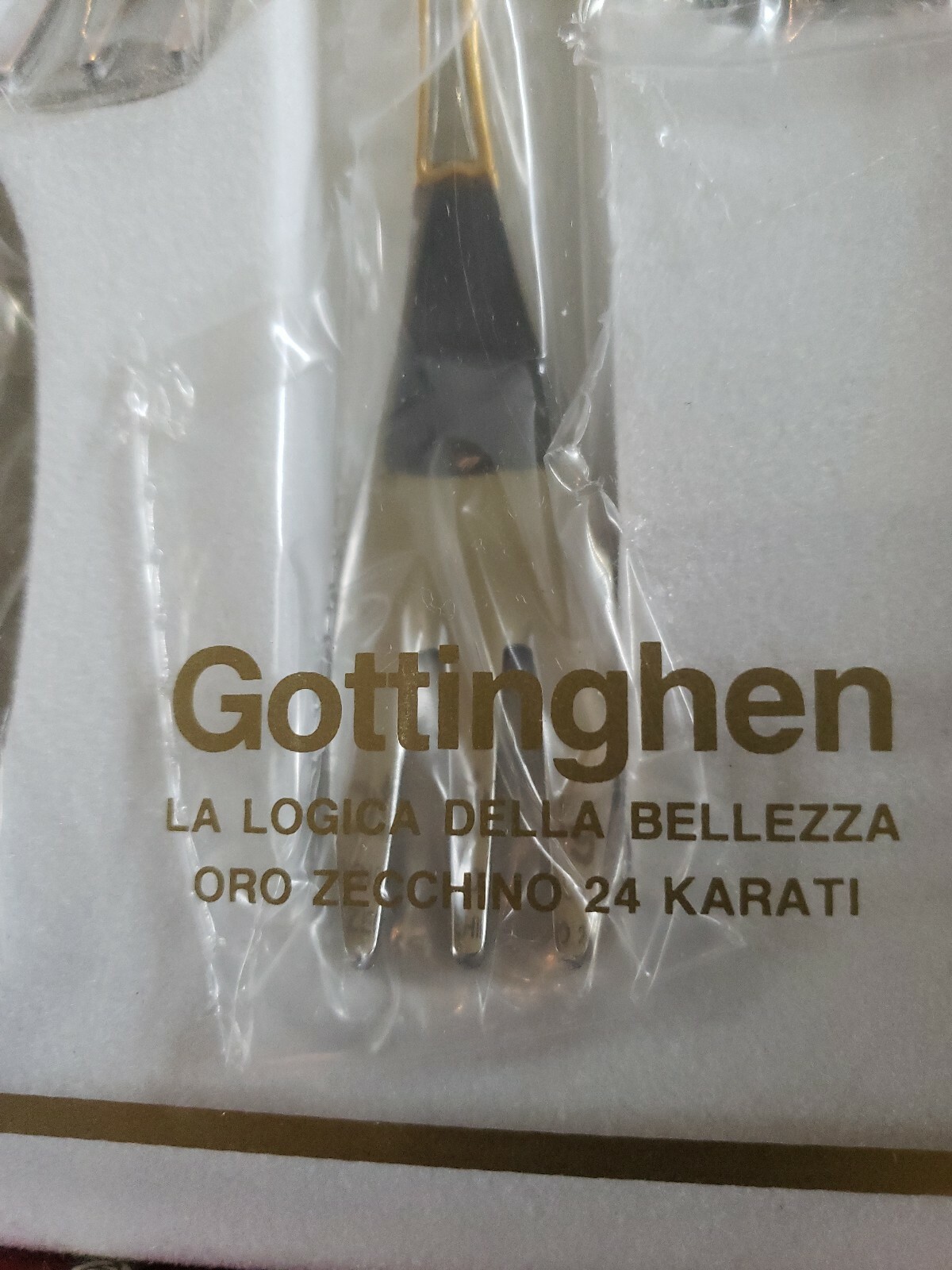 Gottinghen Cake Silverware Set 24k Gold Made in Germany Brand new Never ...