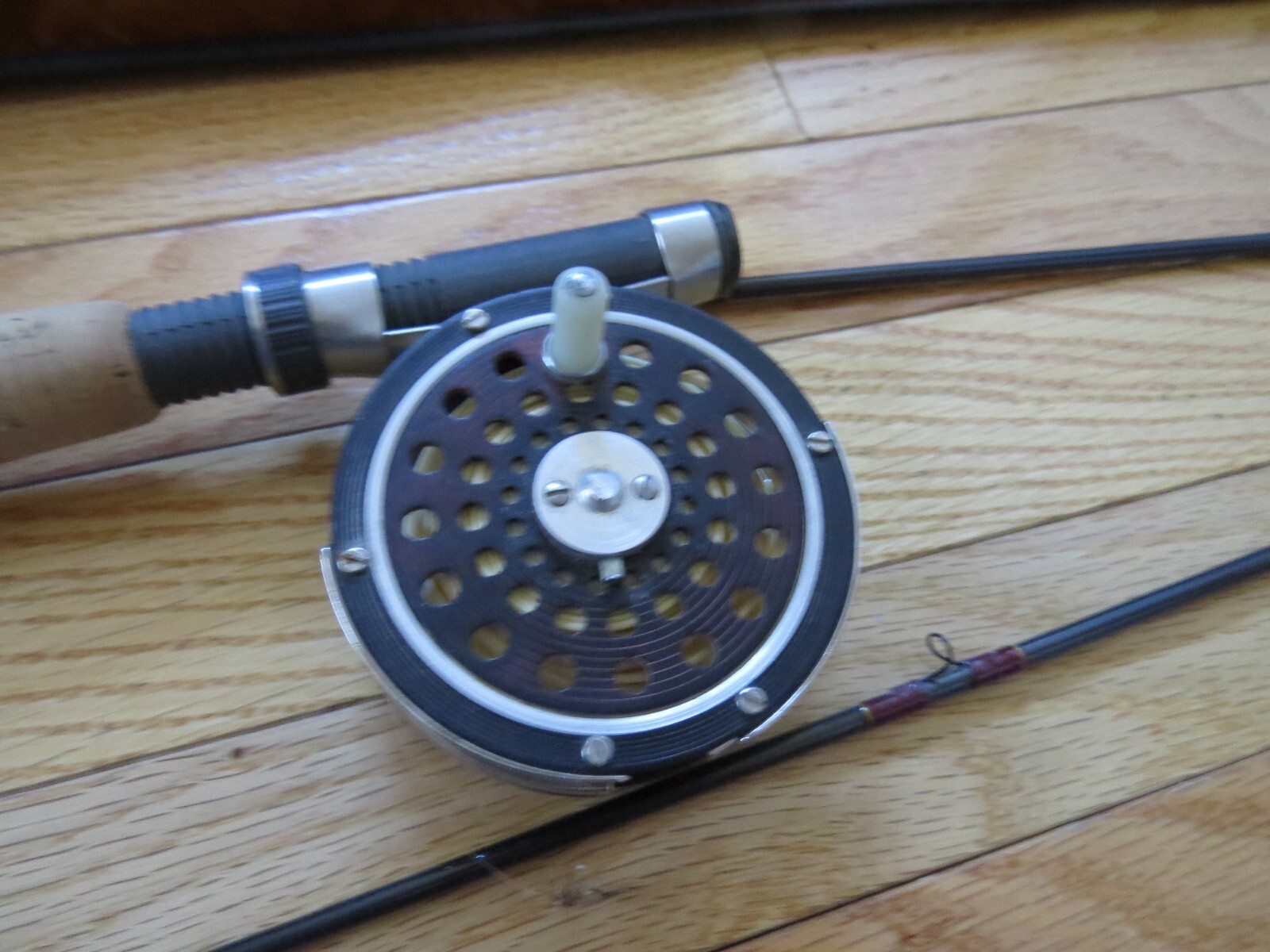 MINT Eagle Claw Granger Graphite GG 300 8 1/2' Fly Fishing Rod & Martin ...