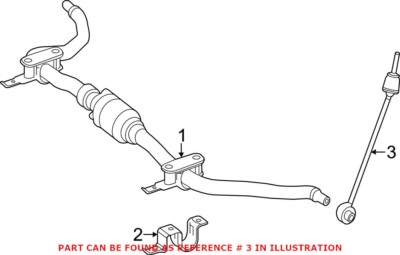Genuine OEM Suspension Stabilizer Bar Link Kit for Mercedes 1663201100 ...