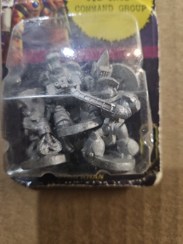RPG Miniatures on Cards RAFM 25mm 5051 CYB-ORCS Command Group Space Ork Style | eBay