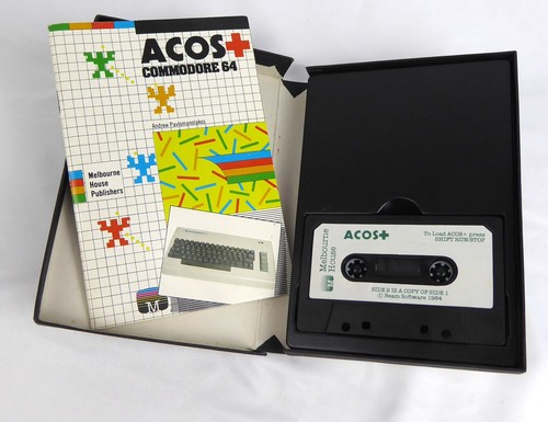 Commodore 64 C64 -- ACOS+ (Melbourne House) - Tape Kassette | eBay UK