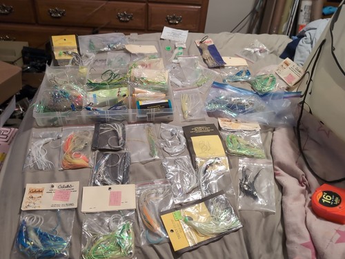 80+ Dodger Squid Rigs Salmon Trolling Fishing Baits | eBay