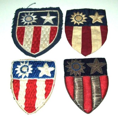 LOT OF ORIGINAL WW2 CBI THEATER MADE CHINA BURMA INDIA PATCHES, ONE ...