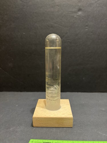 Admiral Fitzroy Storm Glass Weather Forecaster Predictor 19th Century ...