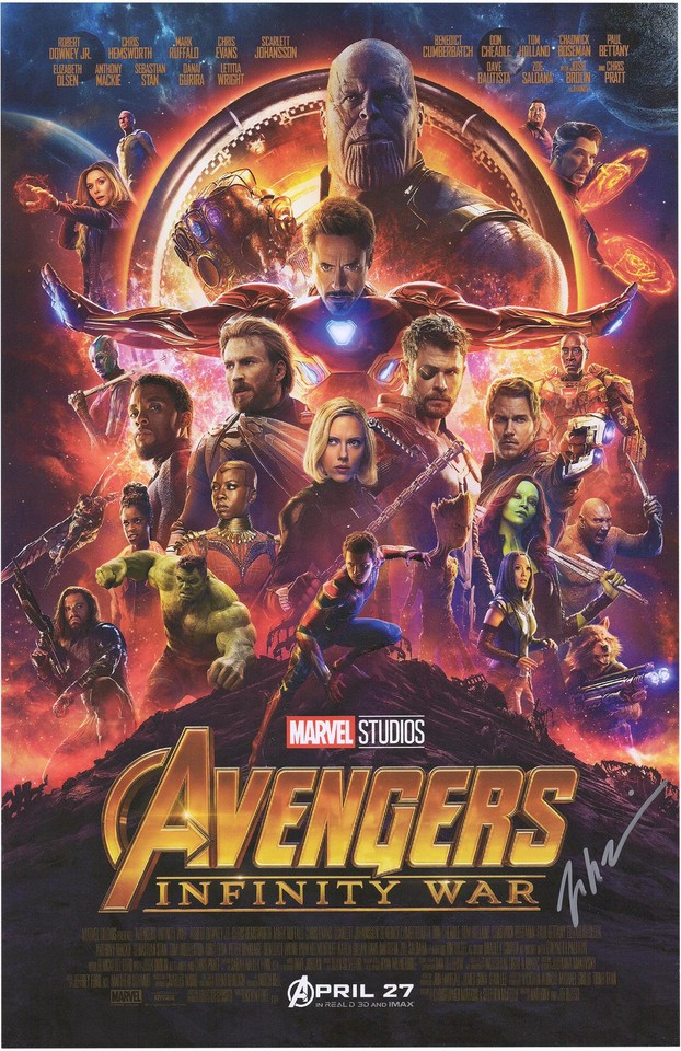 Peter Dinklage Avengers: Infinity War Autographed 11" x 17" Movie Poster | eBay