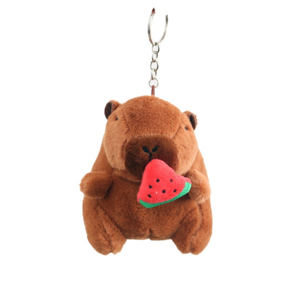 Strawberry Capybara Plush Keyring Ice Cream Capybara Plushie Doll Girls Toy 759405719924 | eBay ...