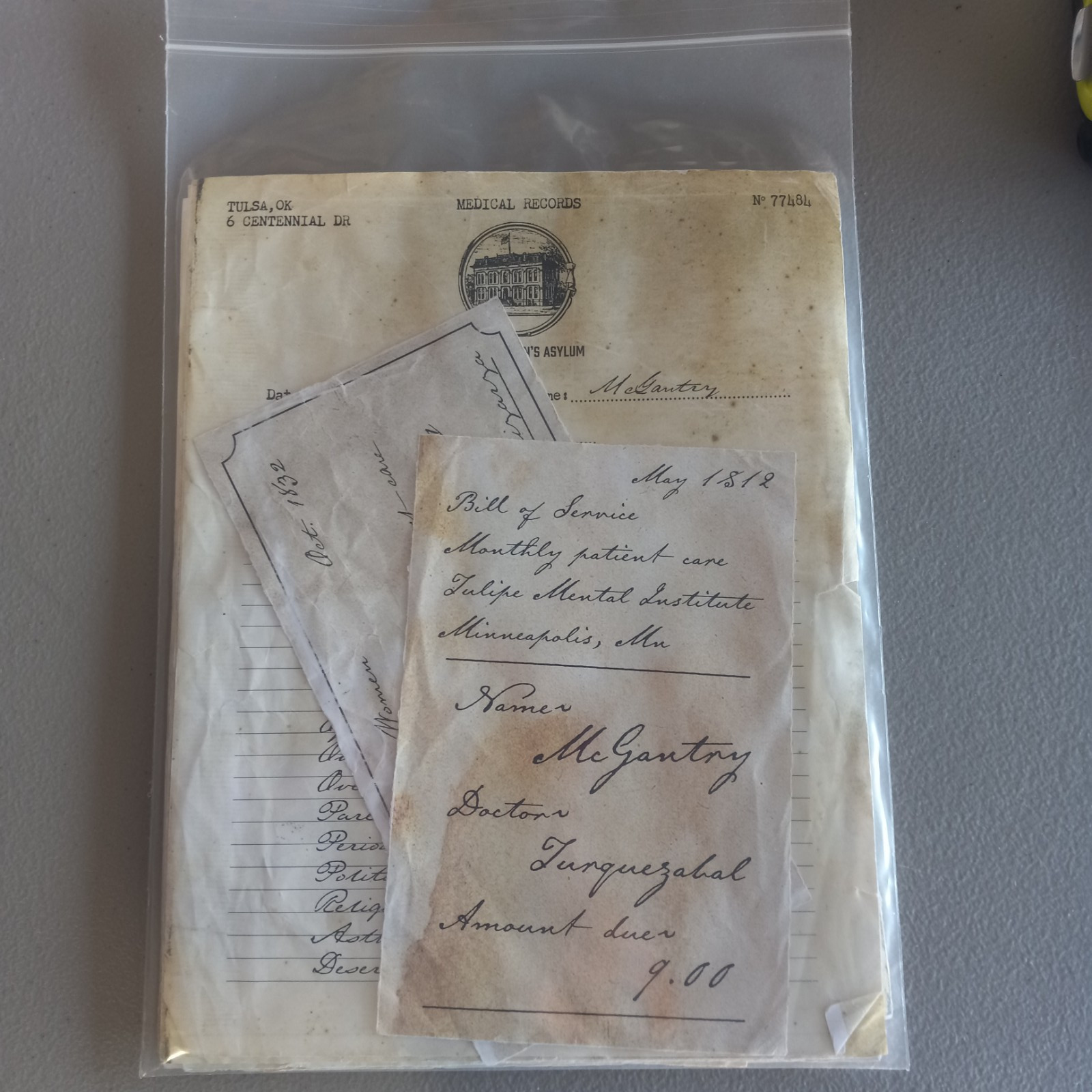 Charmed 2018 TV Show Prop Production Used Paperwork with Coa (01) | eBay