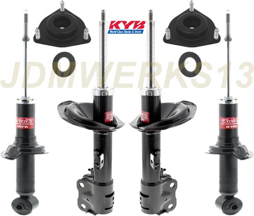 KYB 4 STRUTS SHOCKS & TOP MOUNTS 12 -20 MITSUBISHI OUTLANDER Sport ...