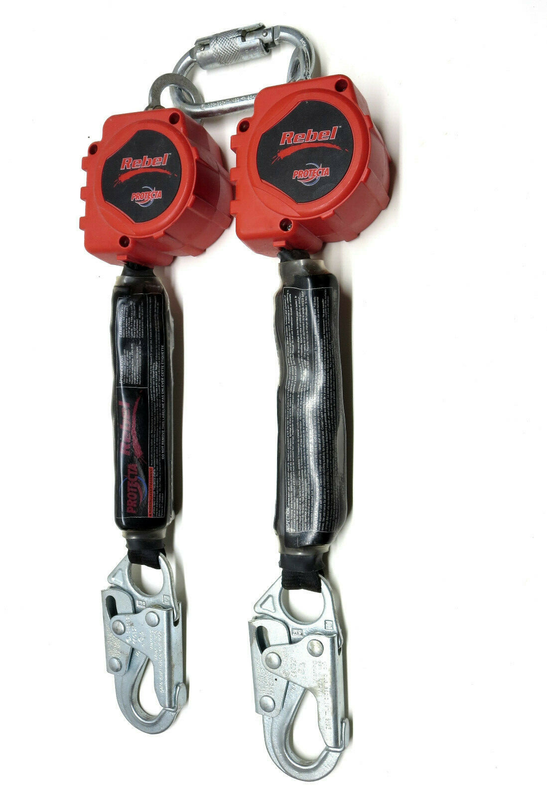 3M Rebel 6 ft Twin Web SRL Protecta 3100403 Retractable Lanyard | eBay