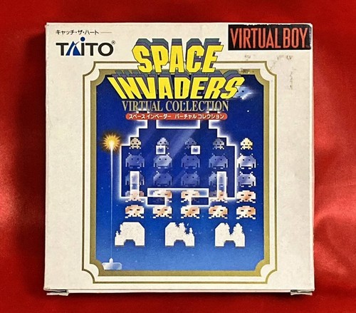 Space Invaders Virtual Collection Nintendo Virtual Boy VB Game Software ...
