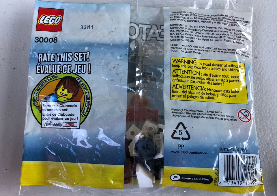 LEGO CREATOR: Snowman (30008) Brand New 673419164306| eBay