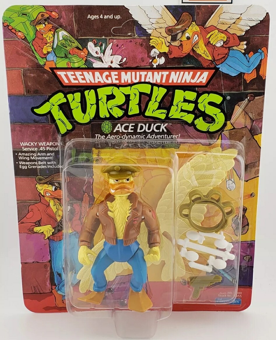 Playmates Toys Teenage Mutant Ninja Turtles Ace Duck Action Figure for ...