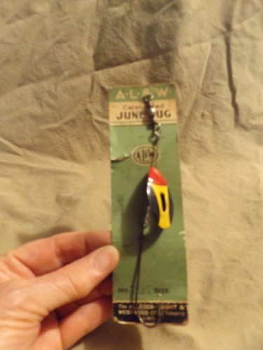 Vintage AL&W Celebrated June Bug #797 Fishing Tackle Lure Original ...