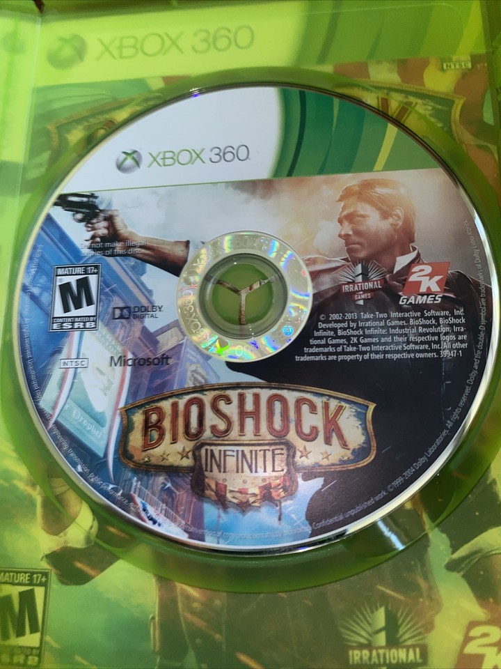 BioShock Infinite -- Complete Edition (Microsoft Xbox 360, 2014 ...