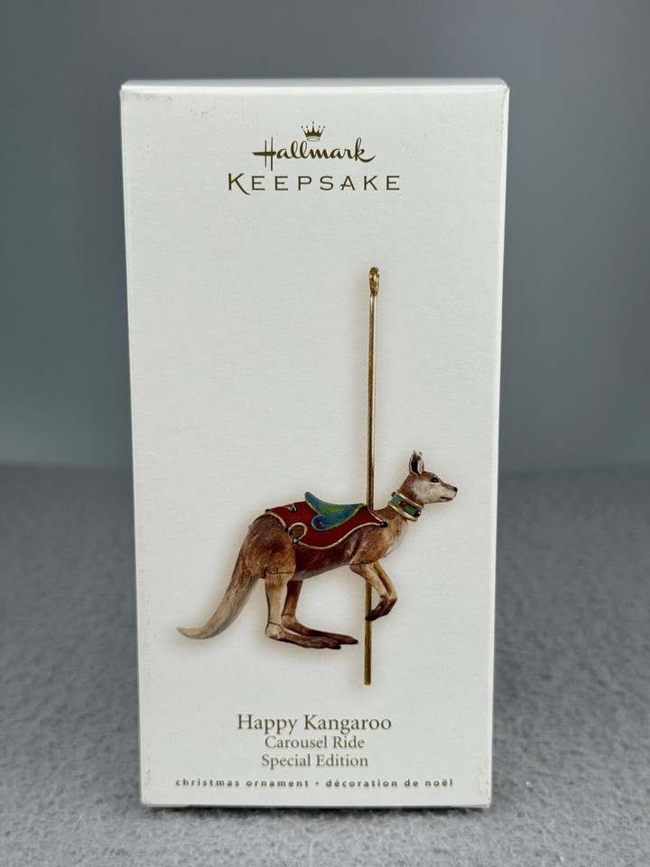 Hallmark Keepsake Happy Kangaroo Carousel Special Edition Christmas ...