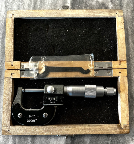 Digital Outside Micrometer Mechanical Digit Counter 0-1"/0.0001" | eBay