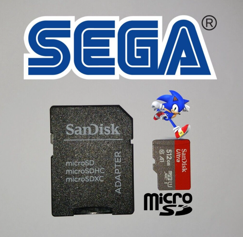Sega Dreamcast GDEMU 512 GB FAST 150 MB/s SD Card | eBay