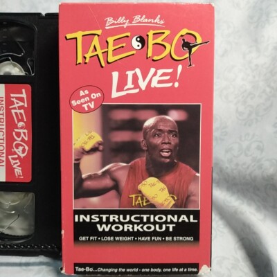 Tae Bo Live (VHS, 1999) Billy Blanks - Instructional Workout Tape | eBay