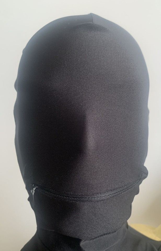 Add male/female Zip Rmovable hood/mask/gloves/stockings Lots Option for ...