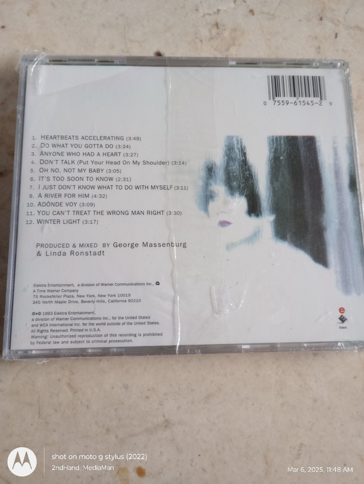 NEW SEALED LINDA RONSTADT WINTER LIGHT CD | eBay