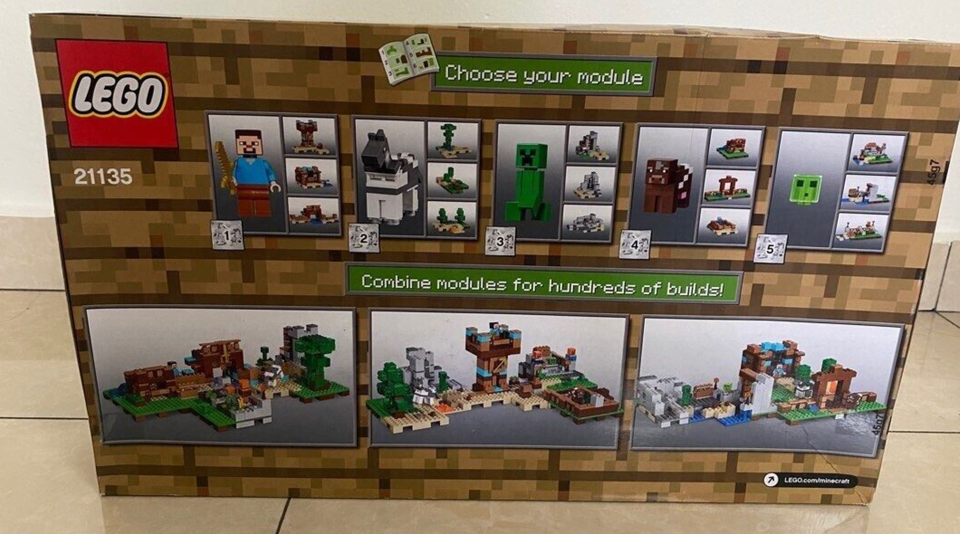 LEGO Minecraft The Crafting Box 2.0 21135 Toy Building Kit 717 pcs | eBay