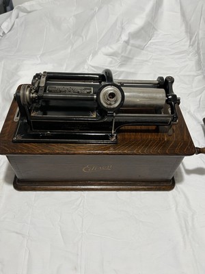 Edison Home Phonograph Model B With 24 Minute Switch-model C Reproducer ...