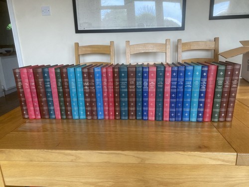 Collection Of 32 Companion Book Club Vintage Novels Leather Hardback ...