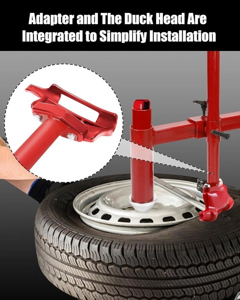 Manual Tire Changer Duck Head Adapter Kit with Duck Head Tire Changer ...