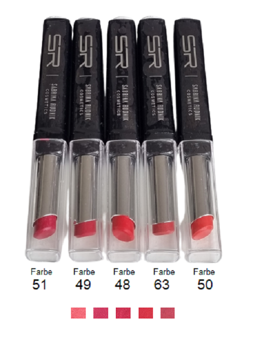 5er Set Lipstick Lippenstift Pink,Rot,Rosa-Töne Sabrina Rudnik ...