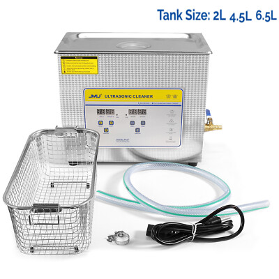 Ultrasonic Cleaner 2L/4.5L/6.5L Cleaning Equipment Industry Heated w ...